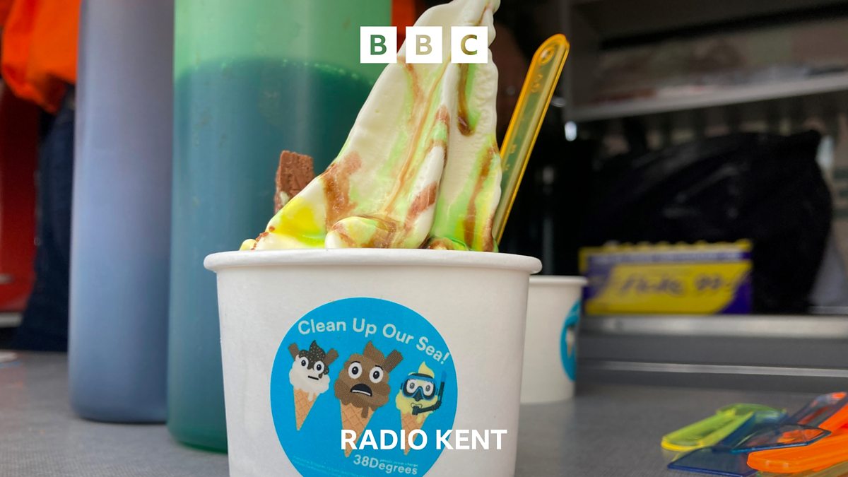 BBC Radio Kent - BBC Radio Kent, Free poo ice-cream at Margate beach
