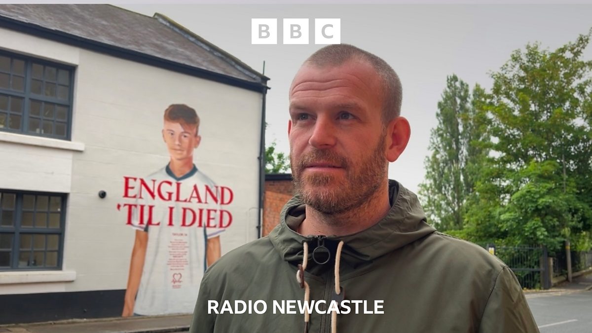 BBC Radio Newcastle - Matt Bailey, Mural in Newcastle highlights heart ...