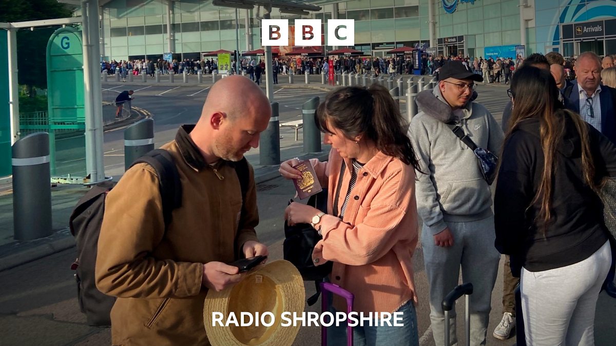 BBC Radio Shropshire - BBC Radio Shropshire, "Chaos" at Birmingham Airport