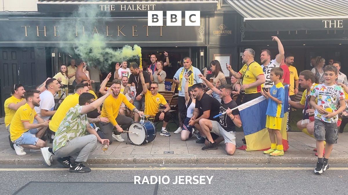 BBC Radio Jersey - BBC Radio Jersey, Romania celebrates reaching next ...