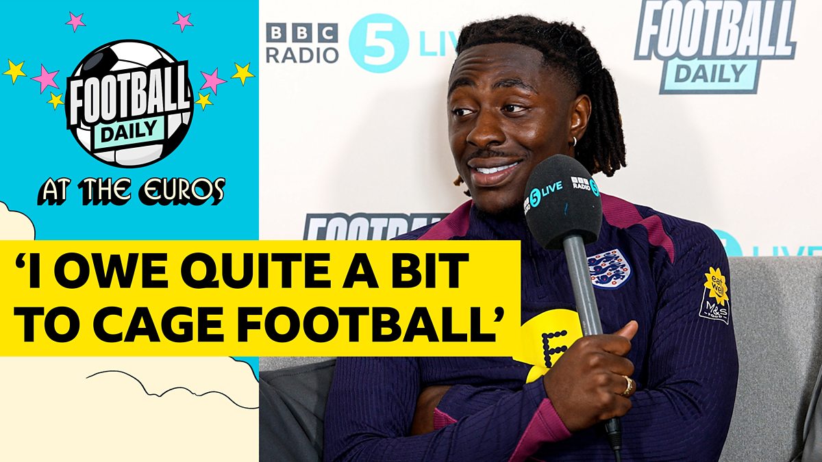 BBC Radio 5 Live - Football Daily, Eberechi Eze on how cage football ...