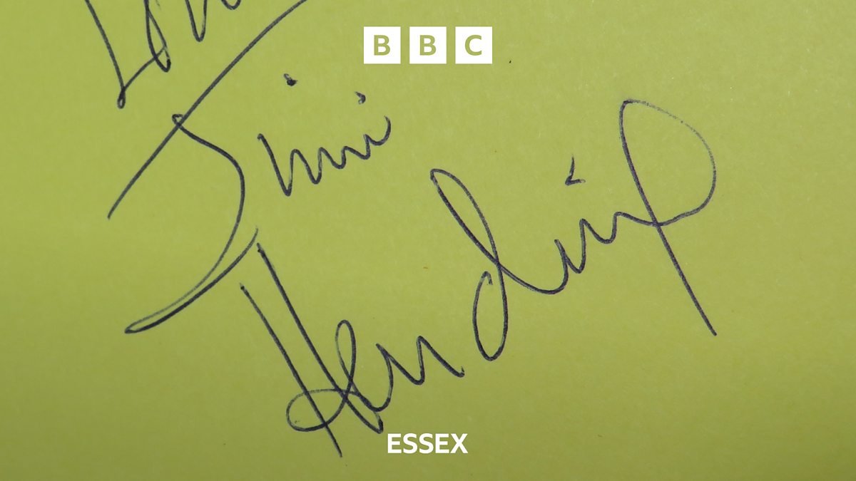 BBC Essex - BBC Essex, Colchester fan sells Hendrix autograph