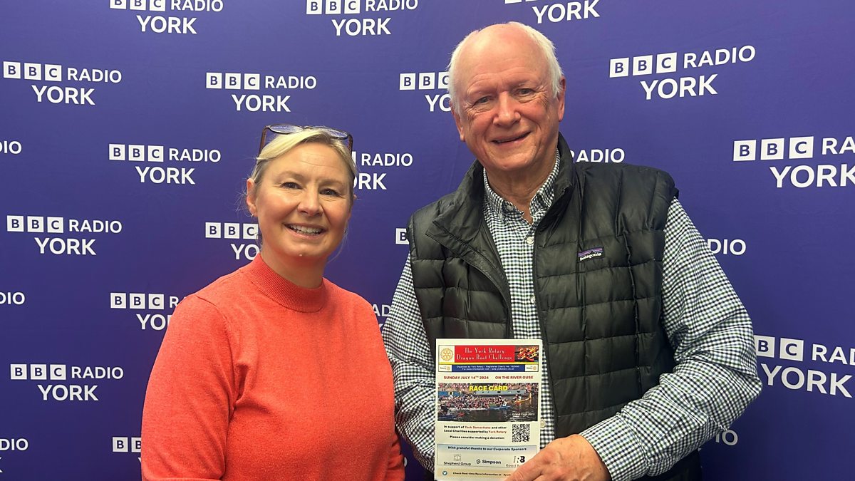 BBC Radio York - Georgey Spanswick at Breakfast, 12/07/2024, All aboard ...