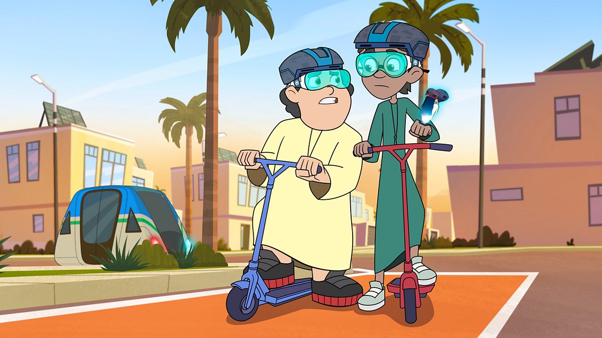 CBBC - The Adventures of Mansour: Age of AI, Series 1, The Joy Rider