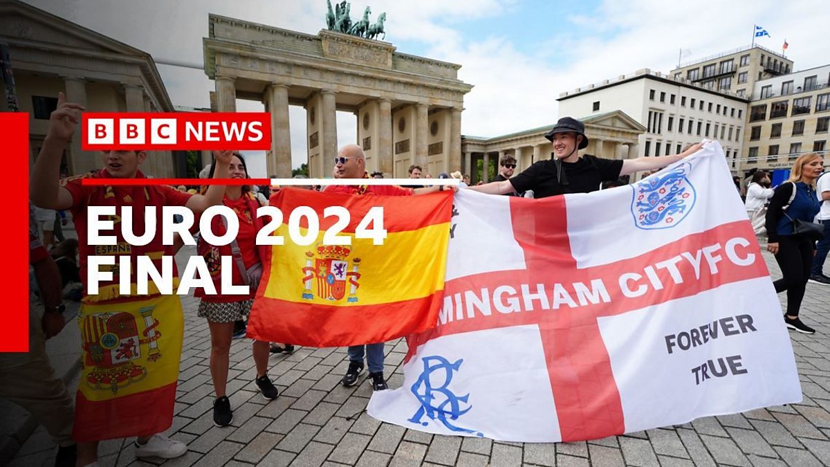 BBC News - England face Spain in Euro 2024 Final live