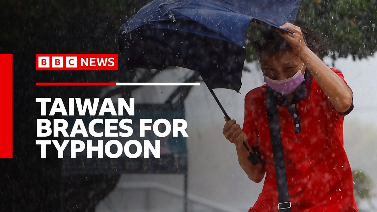 BBC News - Taiwan Braces for Typhoon