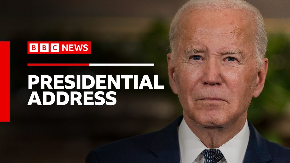 BBC News - President Biden Delivers Oval Office Address