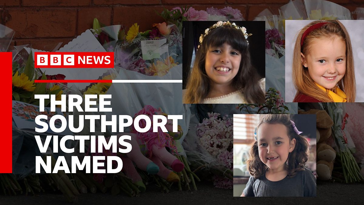 BBC News - Clashes In Southport After Vigil