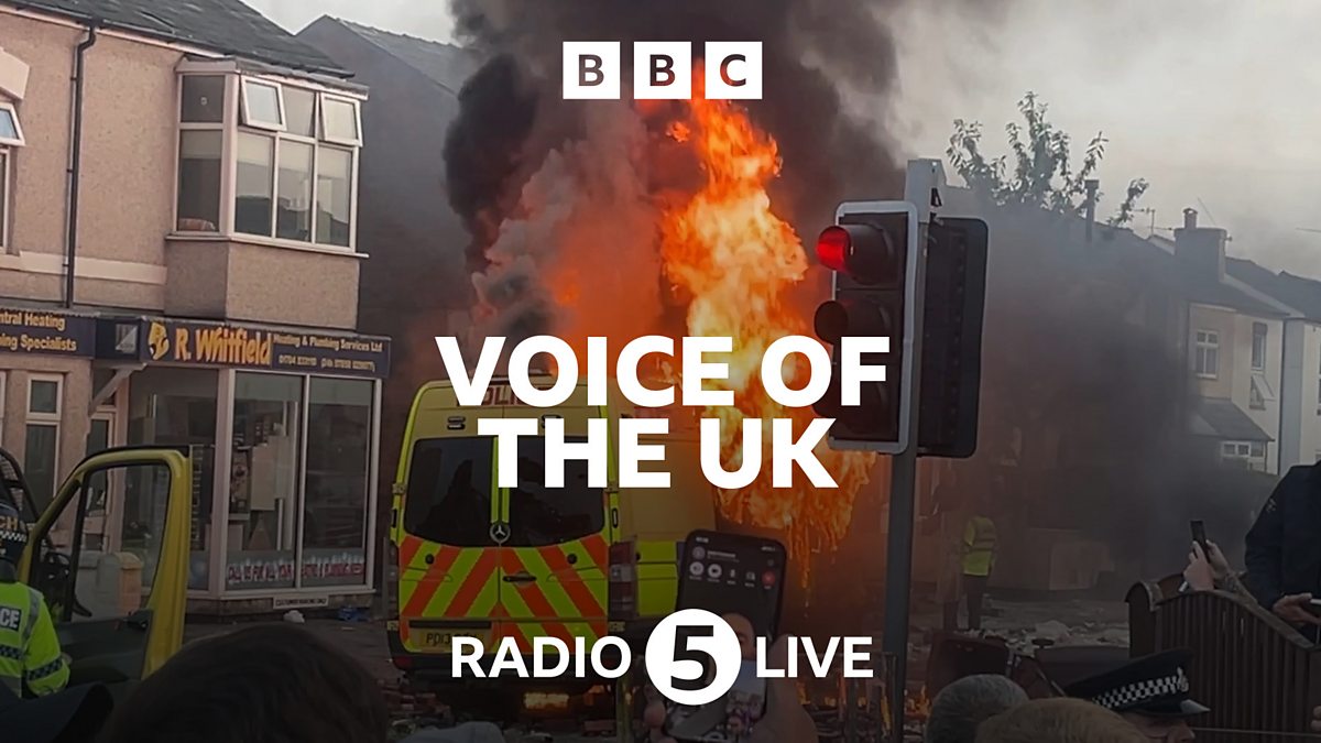 BBC Radio 5 Live - Voice of the UK, What's the right response to the riots?
