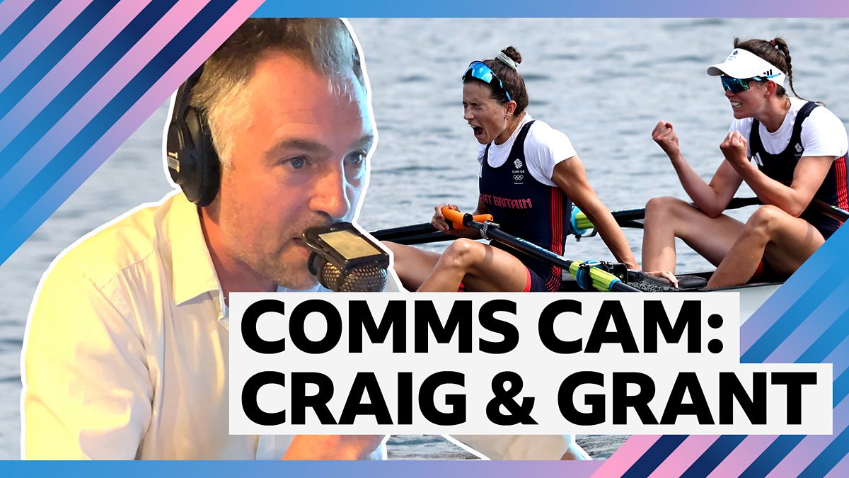BBC Radio 5 Live - 5 Live Olympics, Commentary cam: Emily Craig and ...