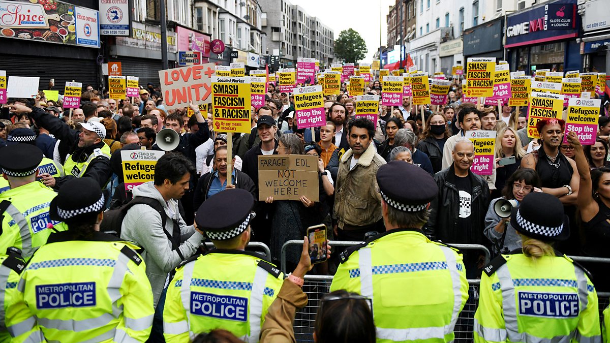 BBC Radio 4 - The World Tonight, Thousands of counter-demonstrators ...
