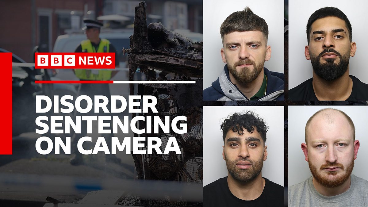 BBC News - Sentencing Continues After Violent Unrest