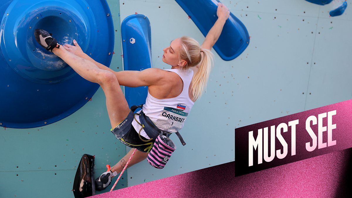 Olympics - Day 15: Sport Climbing - Womens Boulder & Lead Final - BBC ...
