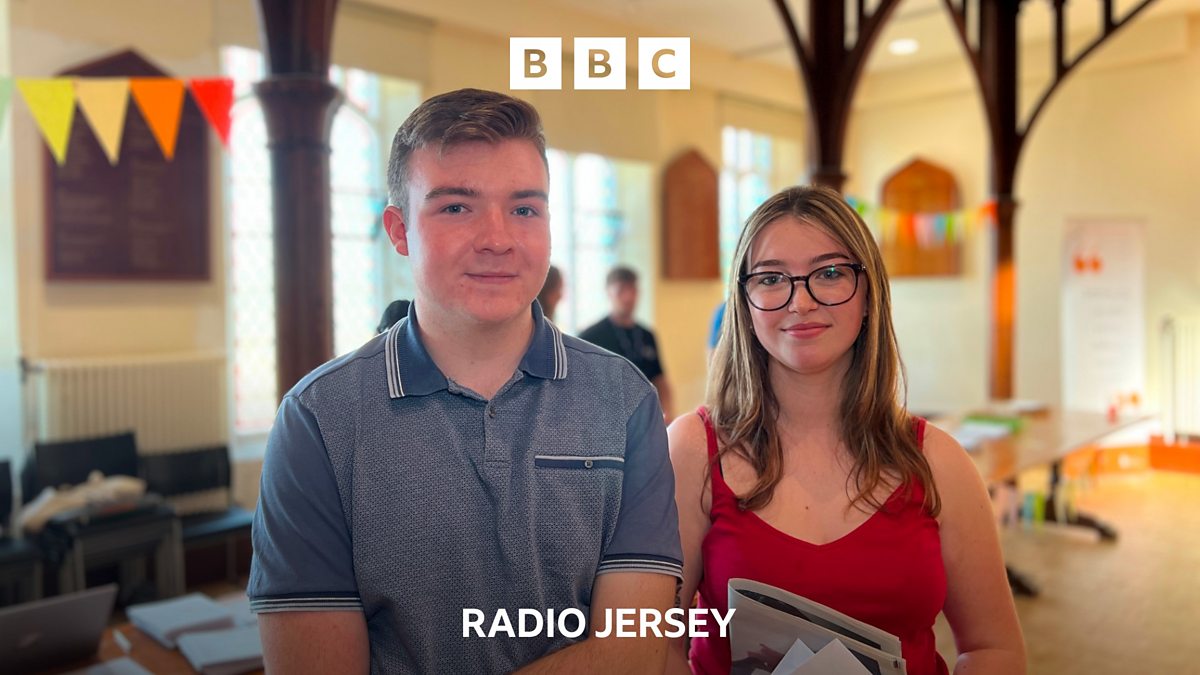 BBC Radio Jersey - BBC Radio Jersey, Results day: Adam and Elisha