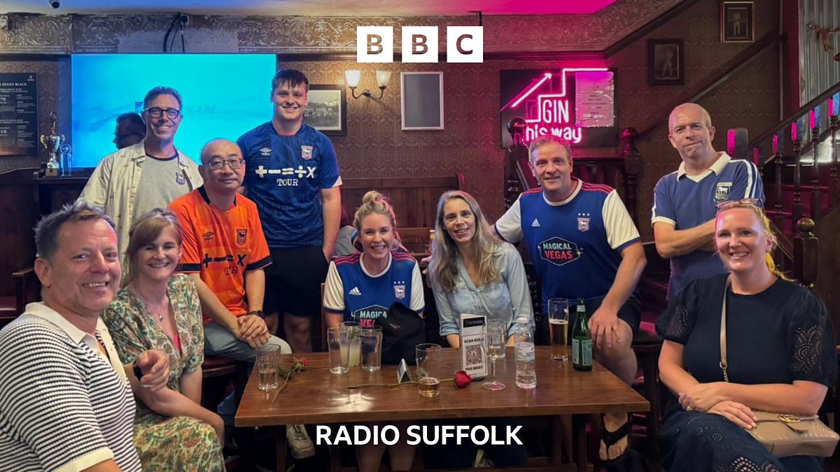 BBC Radio Suffolk - BBC Radio Suffolk, Supporting Ipswich from Singapore