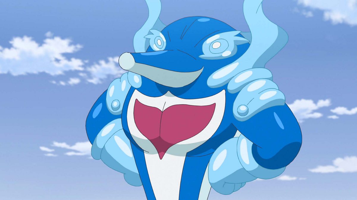 Pokémon Horizons - The Series: 42. Transform! Hero of the Seas, Palafin ...