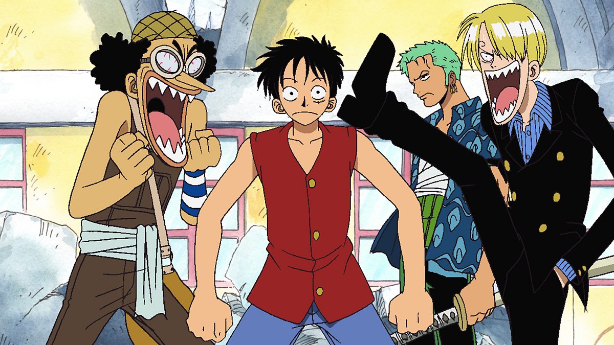 One Piece - East Blue (1-61): 38. Luffy in Big Trouble! Fishmen vs. the ...