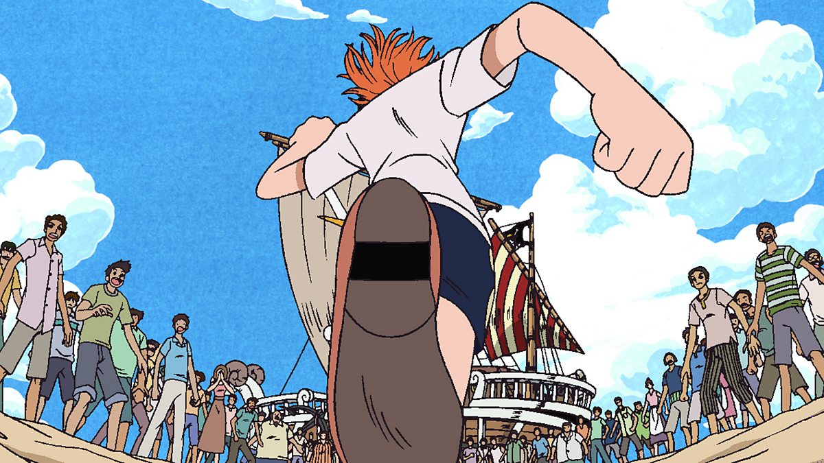 One Piece - East Blue (1-61): 44. Setting Out with a Smile! Farewell ...