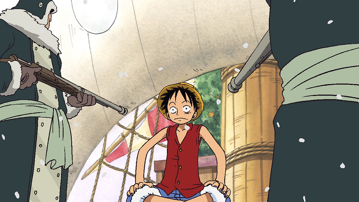 One Piece - Alabasta (62-135): 79. A Raid! The Tin Tyrant and Tin Plate ... One Piece - Alabasta (62-135): 79. A Raid! The Tin Tyrant and Tin Plate ...