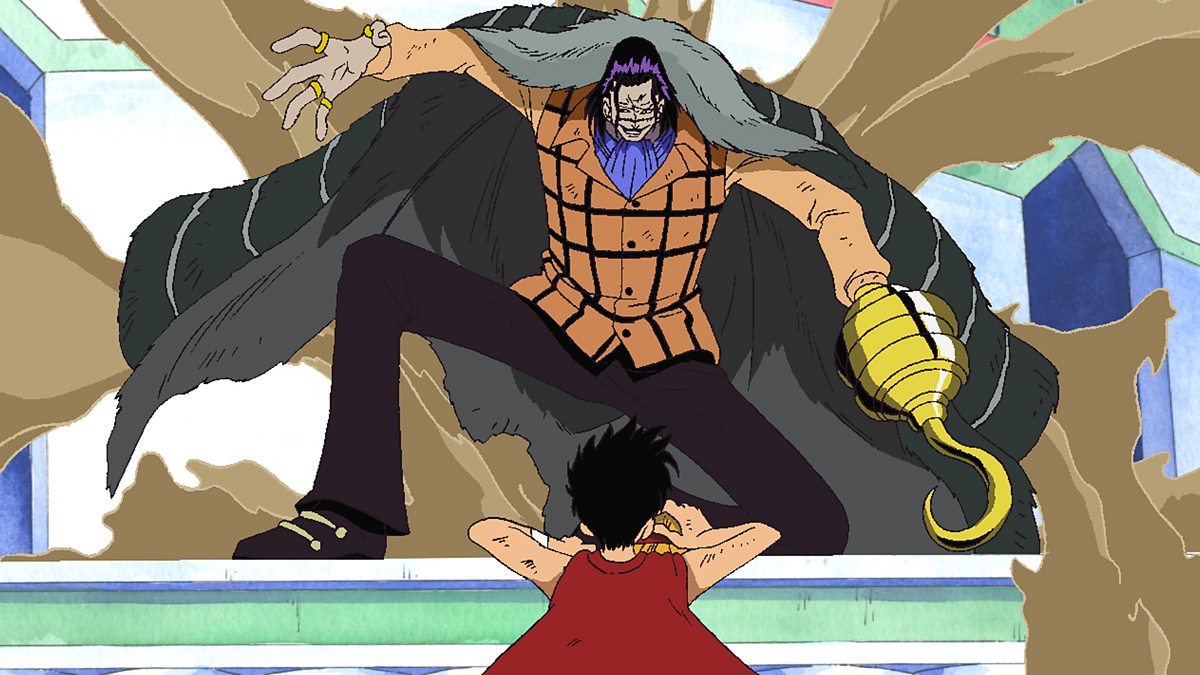 One Piece - Alabasta (62-135): 122. Sand Croc and Water Luffy! The ...