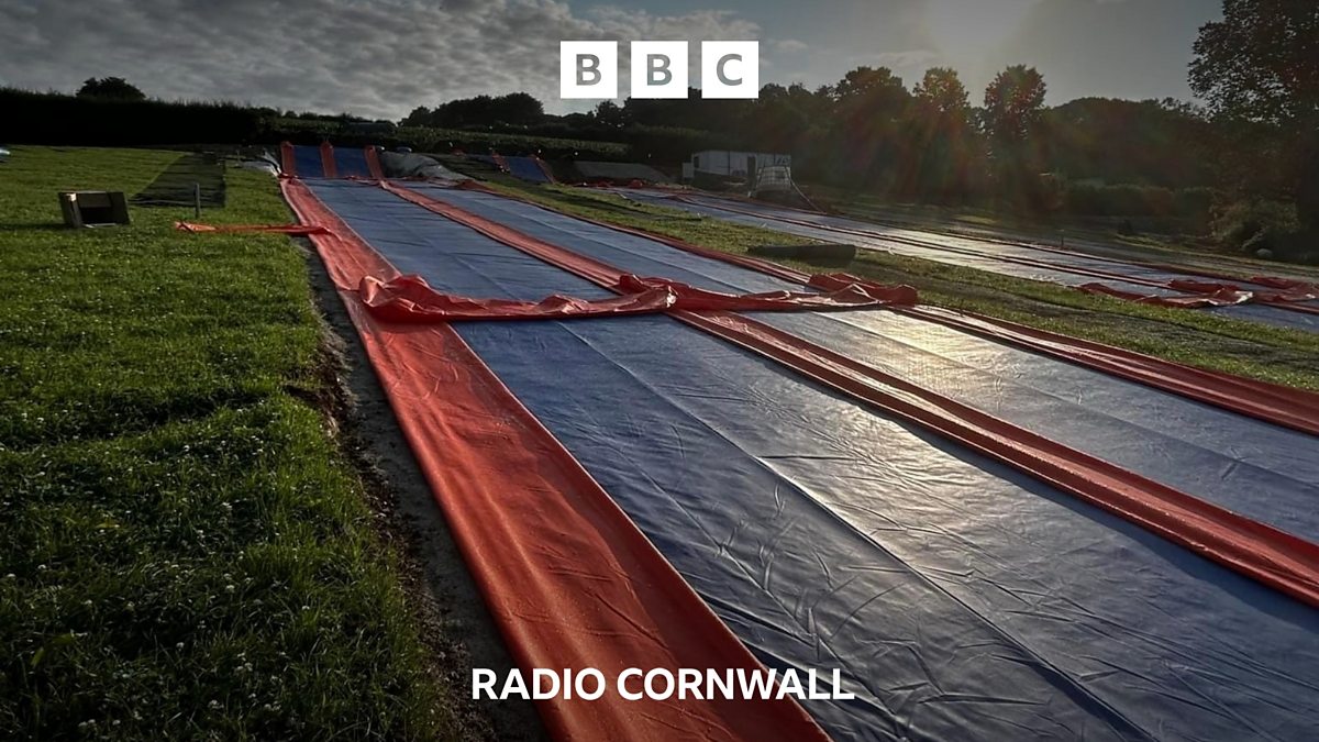 BBC Radio Cornwall - BBC Radio Cornwall, St Austell Slip and Slide ...