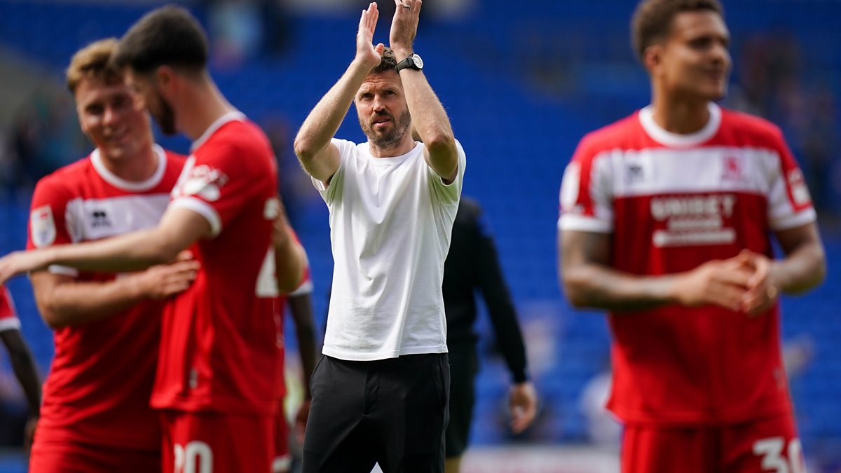 BBC Radio Tees - BBC Radio Tees Sport, Michael Carrick post-Cardiff City