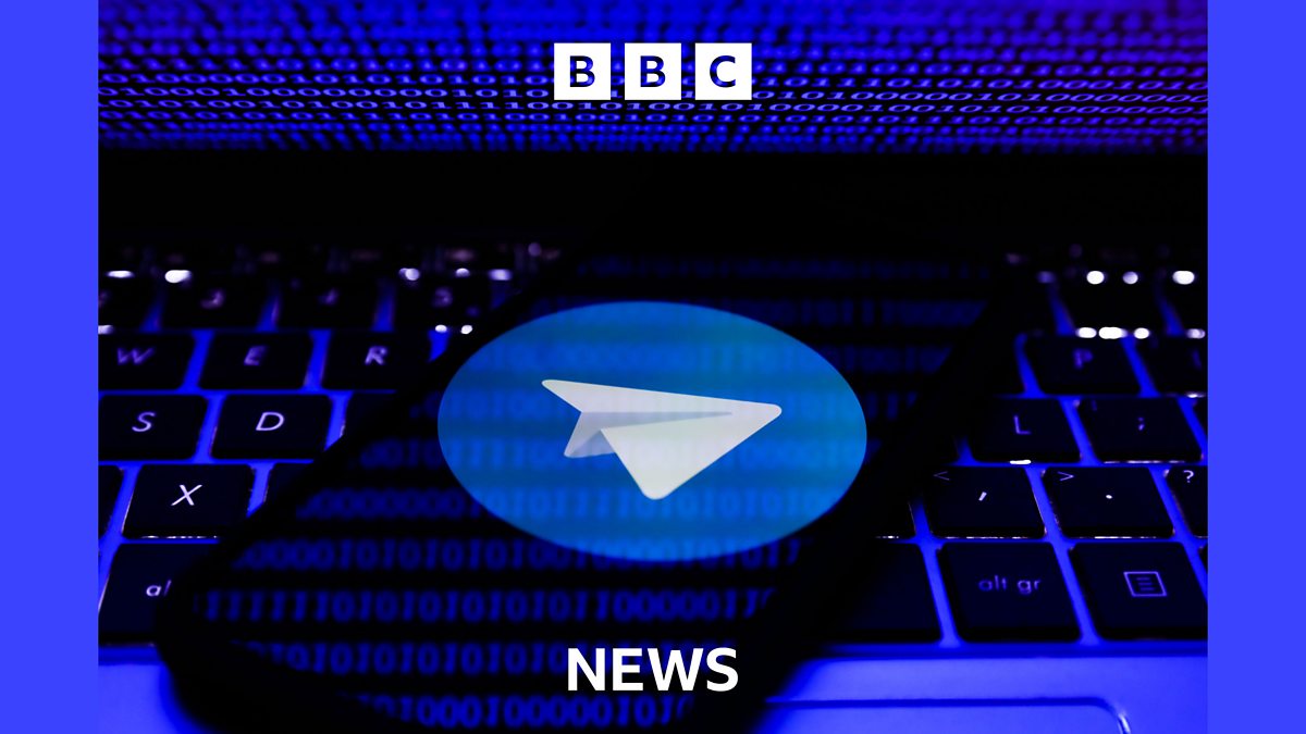 BBC News - Reporter Reads, Telegram: 'The dark web in your pocket'