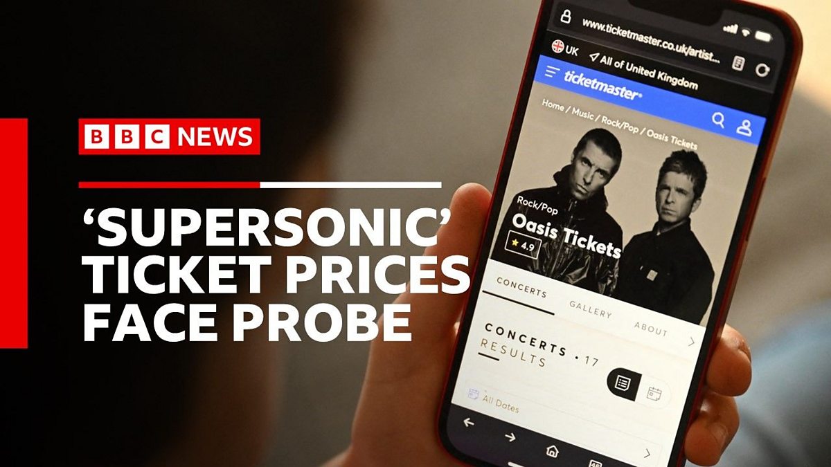 BBC News - Oasis Dynamic Pricing Row Prompts Government Probe