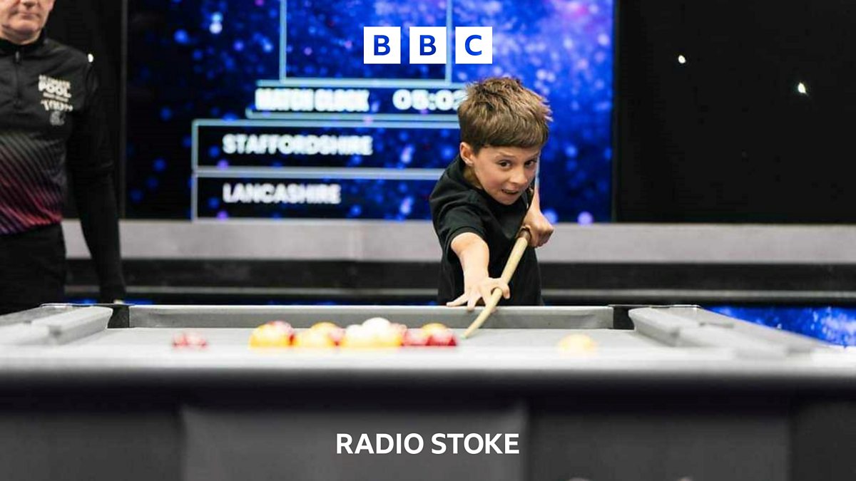 BBC Radio Stoke - BBC Radio Stoke, Cellarhead's 9-year-old pool wonderkid