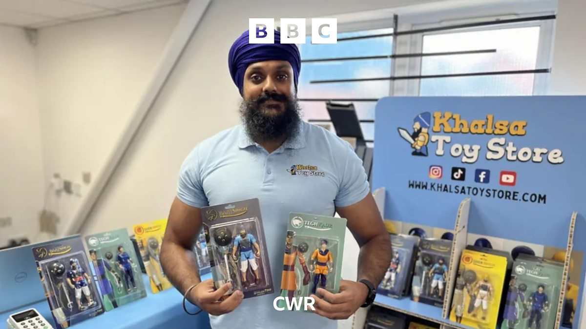 BBC CWR - BBC CWR, Coventry man behind Sikh action figures for kids