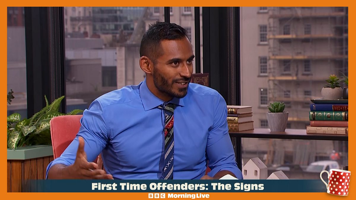 BBC One - Morning Live, What are the signs of a first time offender?