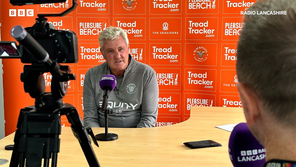 BBC Radio Lancashire - Lancashire Sport, Blackpool head coach Steve Bruce