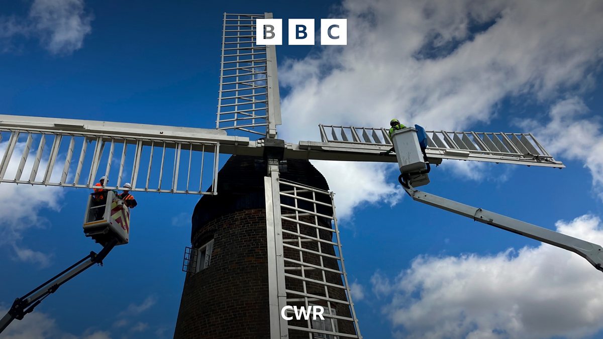 BBC CWR - BBC CWR, Decorating the Berkswell Windmill