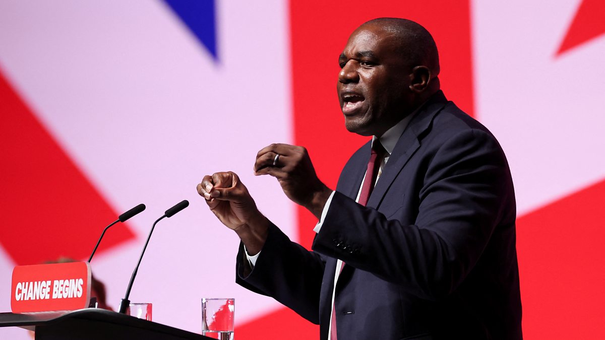 BBC News - Foreign Secretary speaks at Labour Party Conference