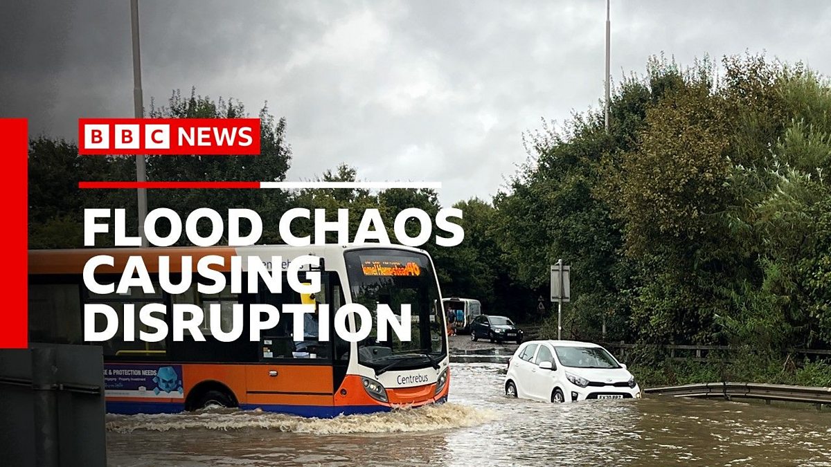 BBC News - Amber Weather Warning Across England