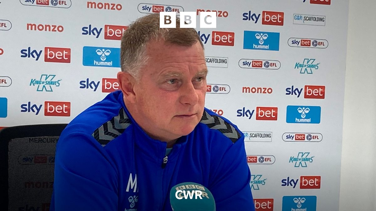 BBC CWR - Coventry City, Mark Robins reacts to Leeds loss