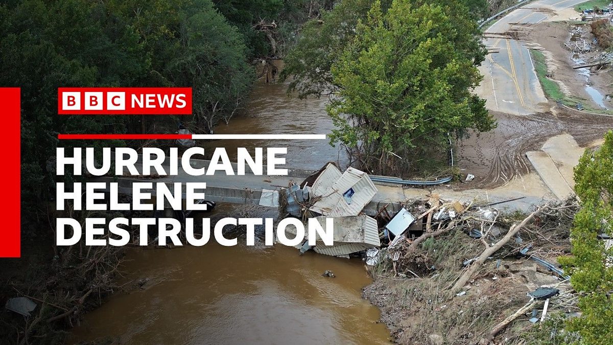 BBC News - Hurricane Helene Is A 'History Making' Storm