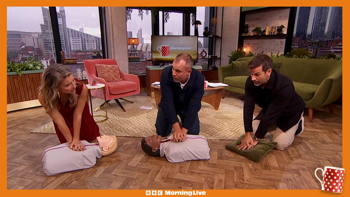 BBC One - Morning Live, How to perform CPR on an adult