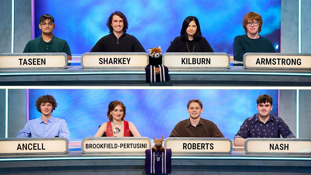 BBC Two - University Challenge, 2024/25, Oriel College, Oxford v Durham