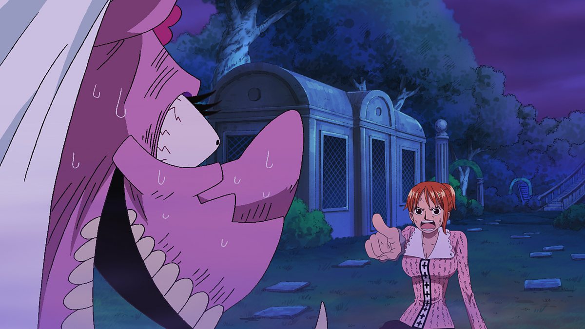 One Piece - Thriller Bark (326-384): 348. Appearing From The Sky! That ...