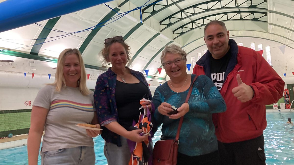 BBC Radio Bristol - Martin Evans, Martin live from Jubilee Swimming ...