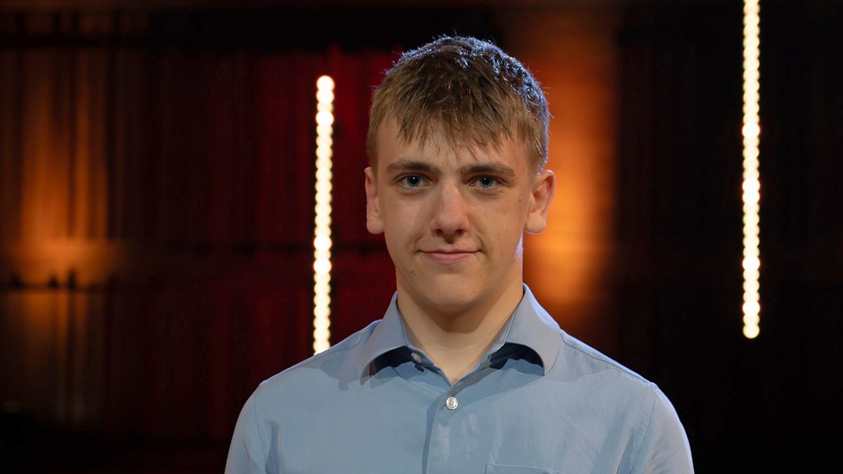 BBC Four - BBC Young Musician, 2024, Hugo Svedberg performs at the ...