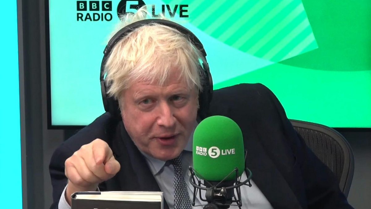 BBC Radio 5 Live - Matt Chorley, The Boris Johnson interview, Fiery ...