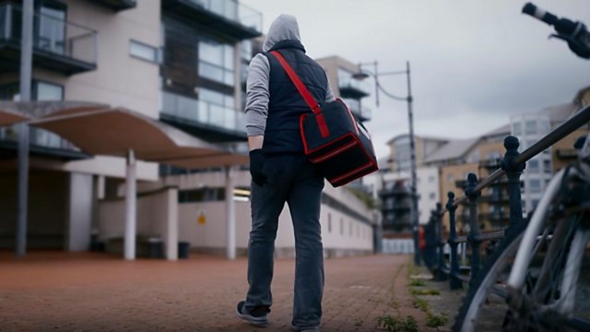 BBC One - Crimewatch Live, Series 20, Confession, Takeaway burglar