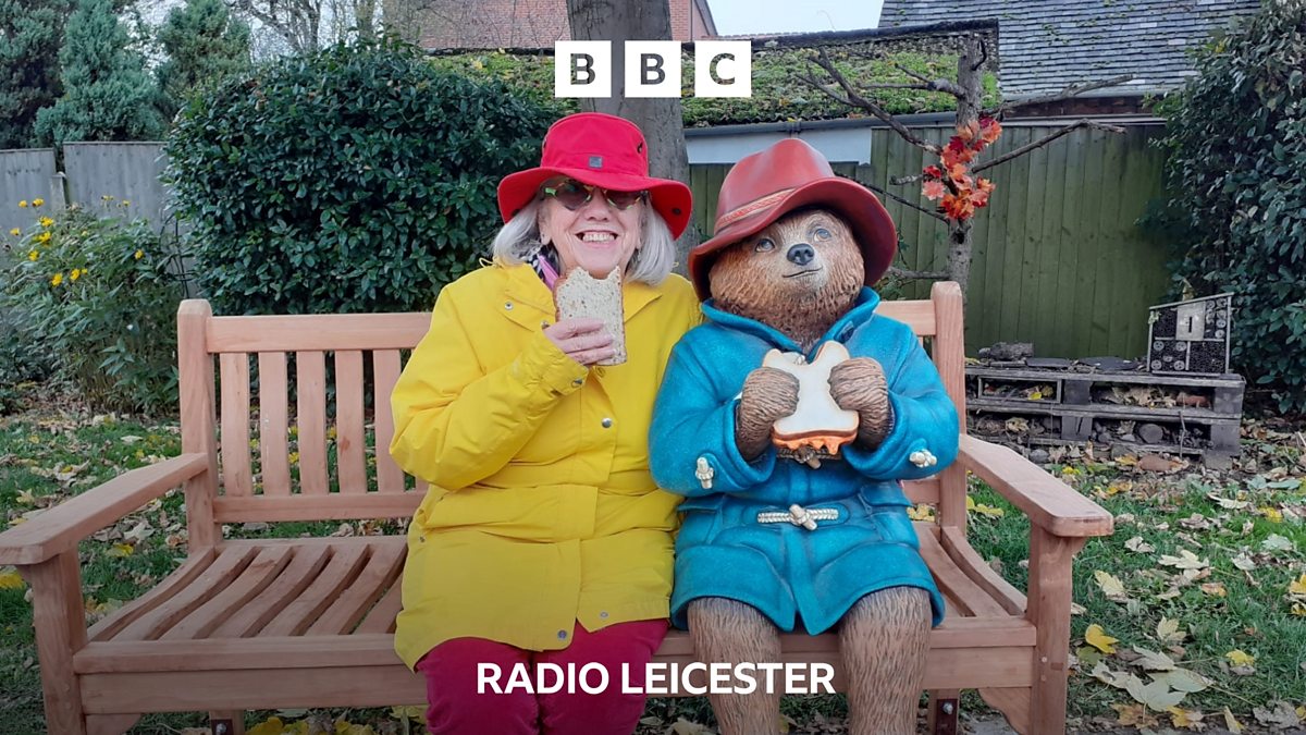 BBC Radio Leicester - BBC Radio Leicester, Paddington Bear bench ...