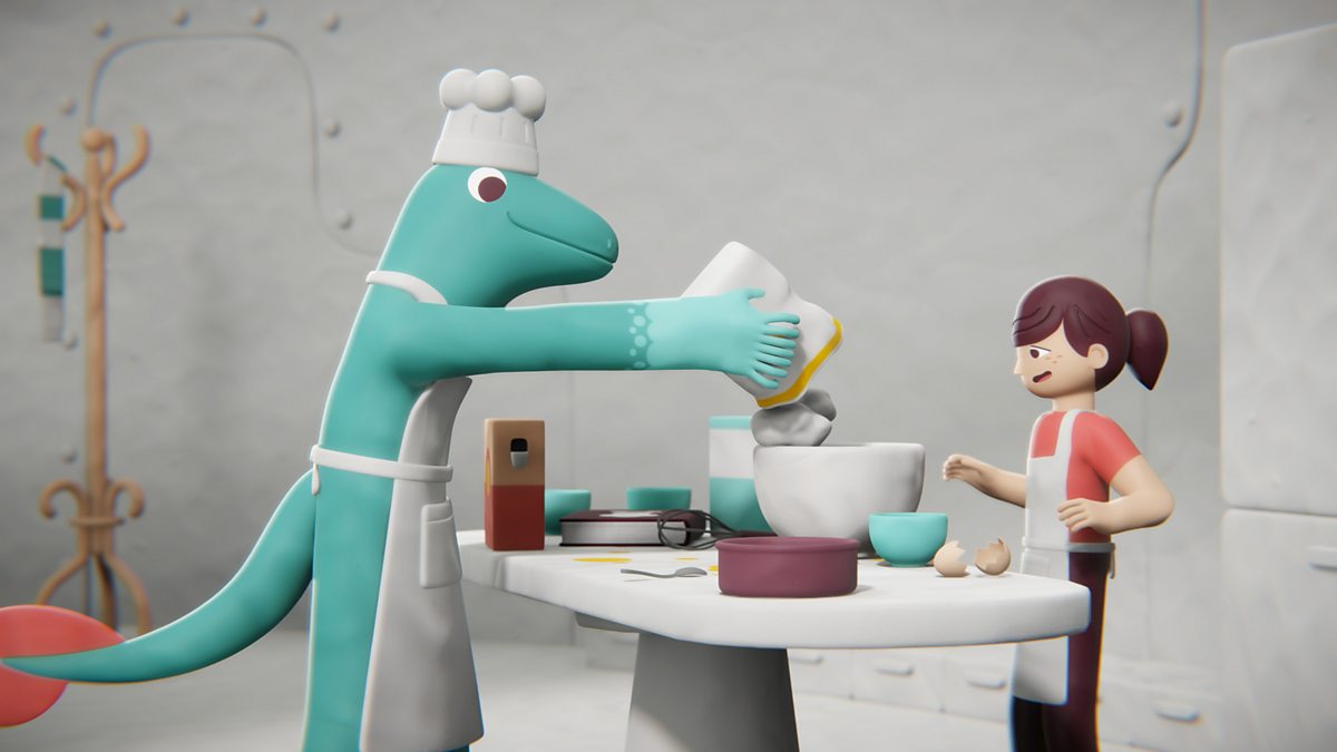 Big Lizard - Series 1: 18. Dads Birthday - Audio Described - BBC iPlayer