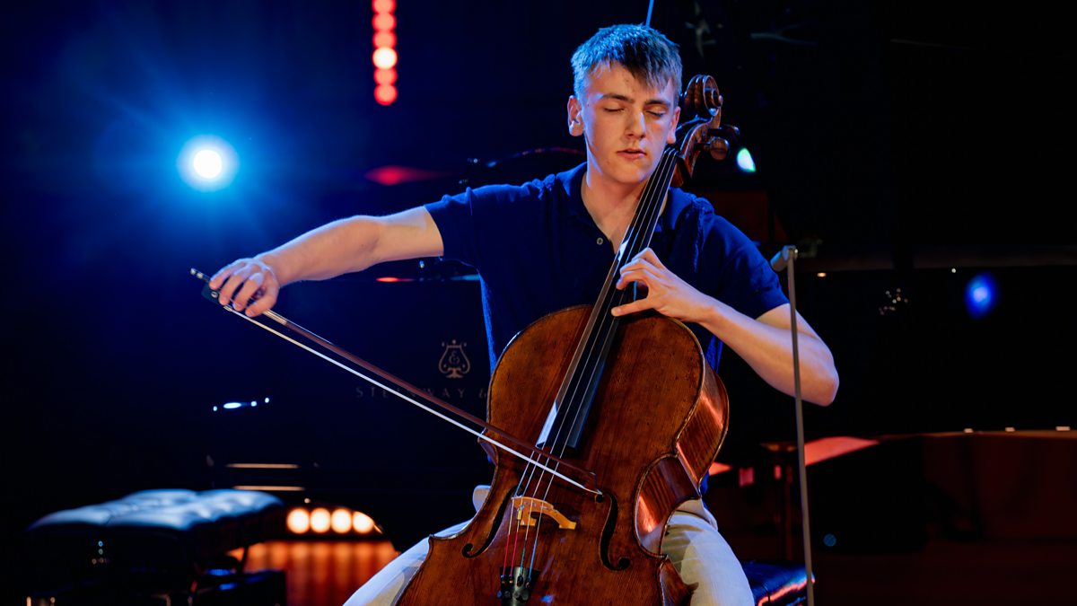 BBC Four - BBC Young Musician, 2024, Cellist Hugo Svedberg performs at ...
