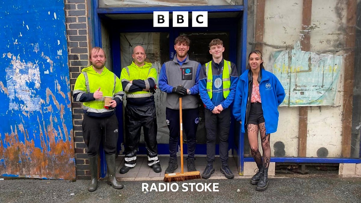 BBC Radio Stoke - BBC Radio Stoke, Tackling a clean-up in Tunstall