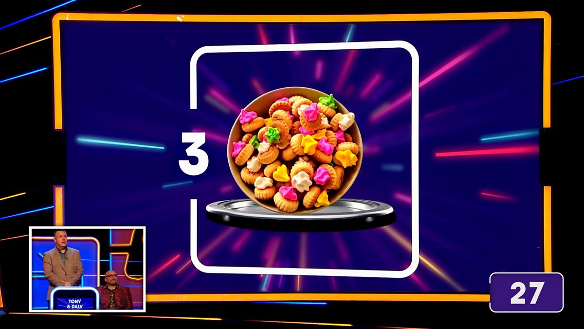 BBC One - Alan Carr's Picture Slam, Series 2, Episode 8, "Mini Gems? Sweet Gems?"