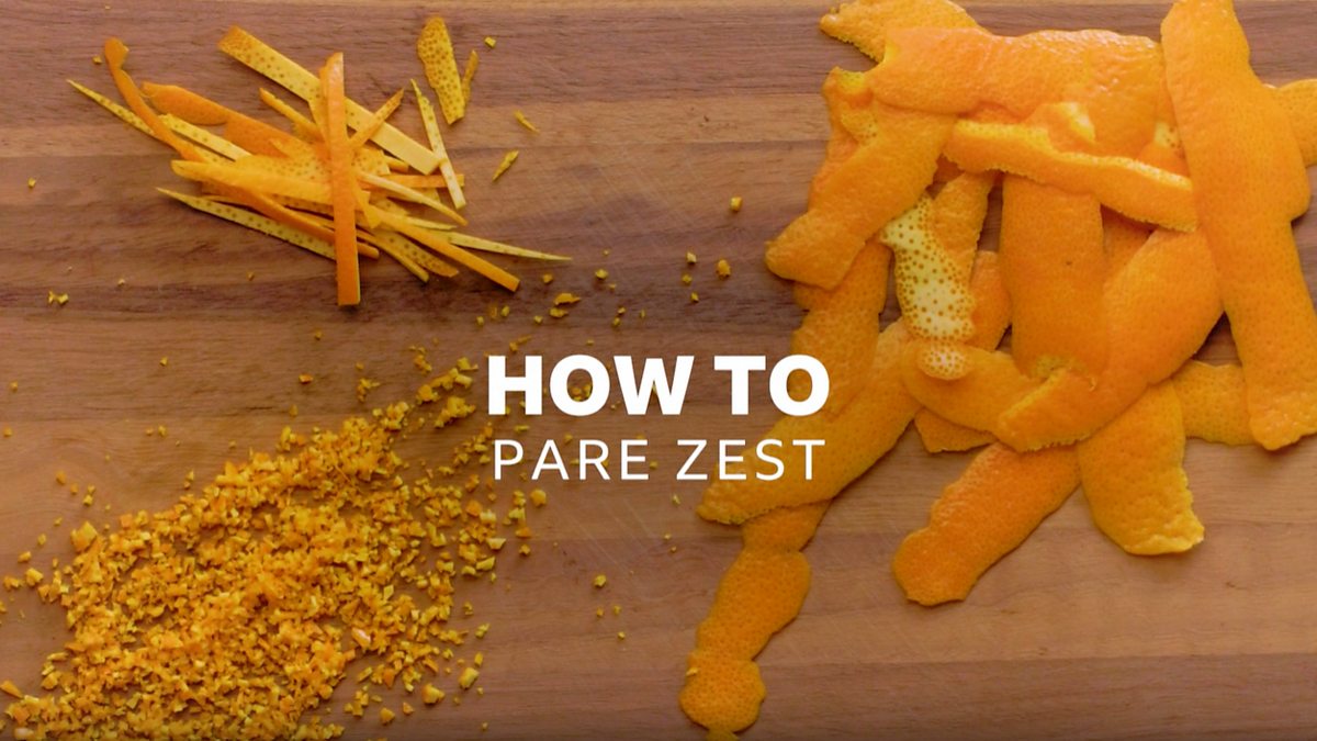 BBC - BBC Food, How to pare zest